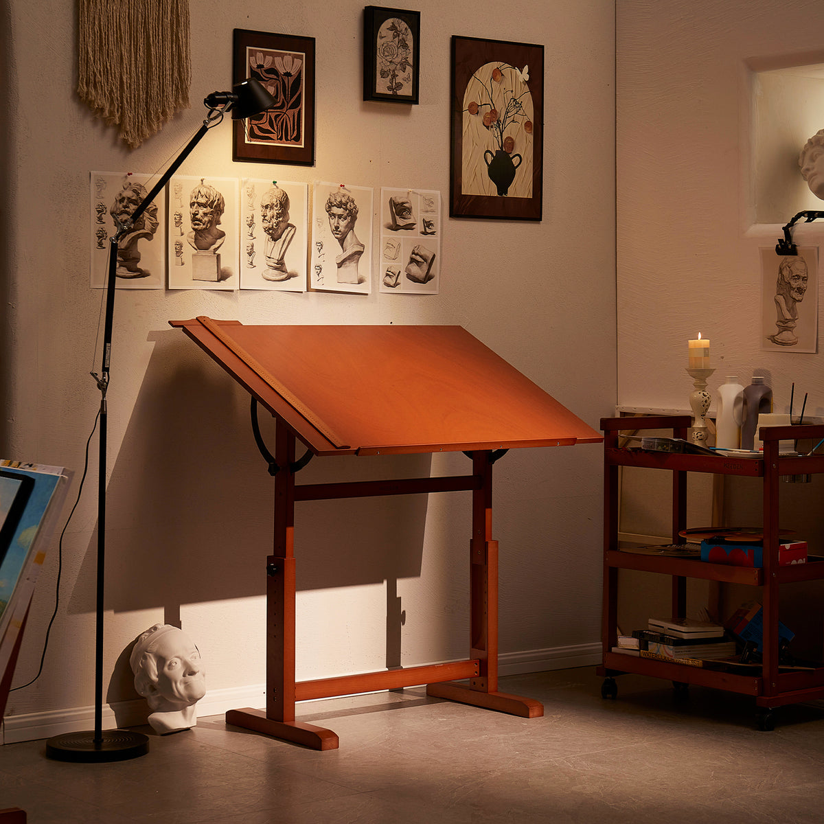 MEEDEN Extra Large Wood Drafting Table - MEEDEN ART