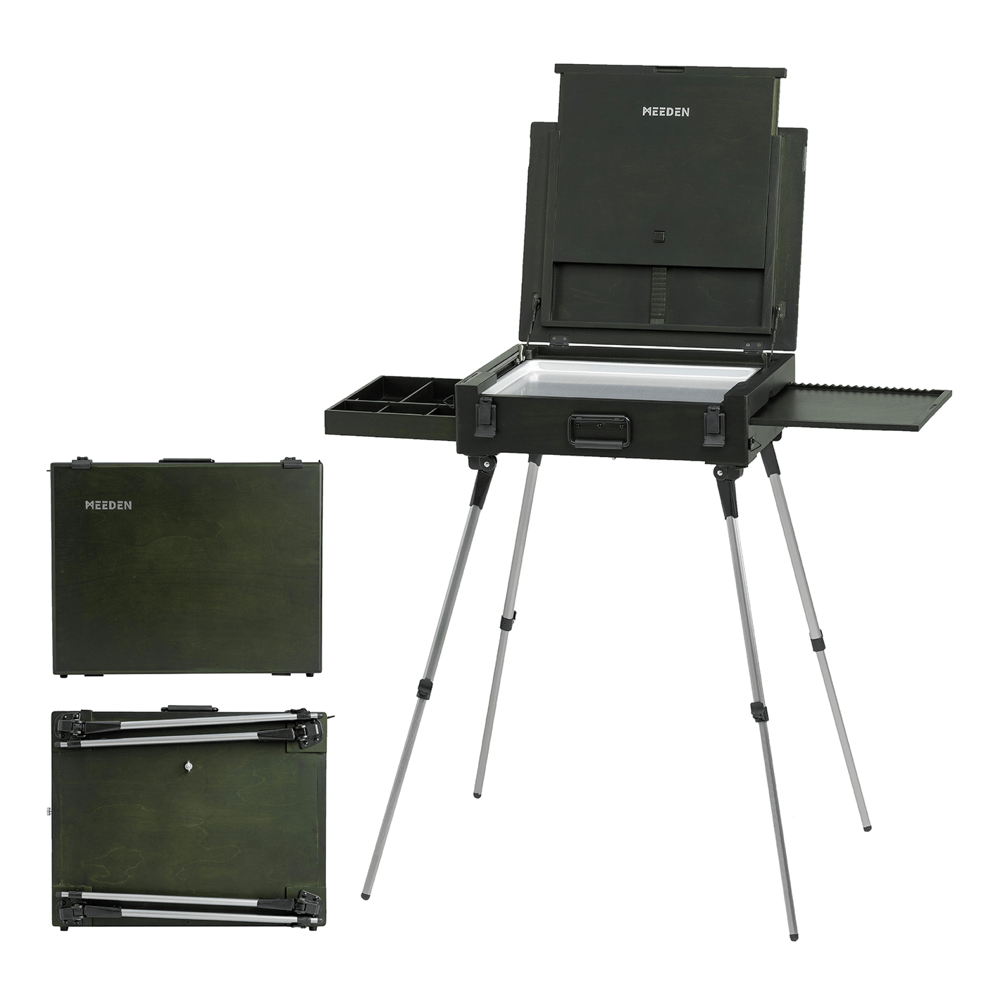 MEEDEN PRO Portable Boxwood French Easel Box