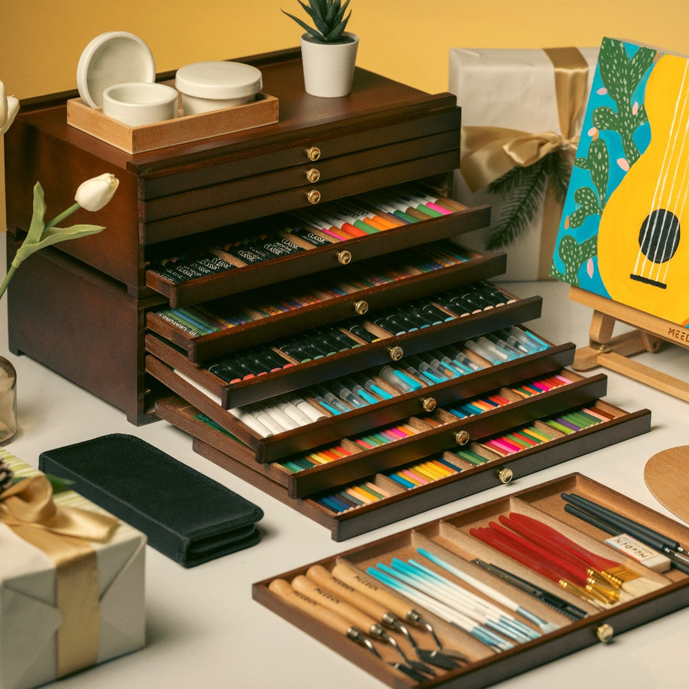 MEEDEN Multi-Drawer Art Supply Storage Box - Large