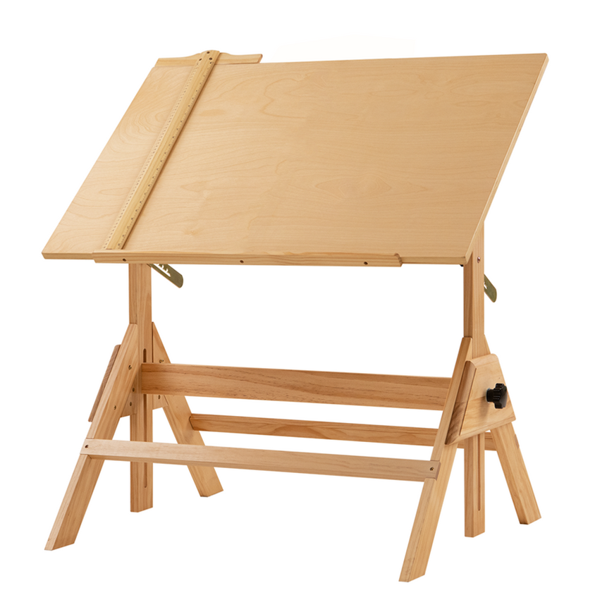 MEEDEN Solid Wood Drafting Table, Artist Drawing Desk — MEEDEN ART