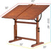 MEEDEN Extra Large Wood Drafting Table - MEEDEN ART