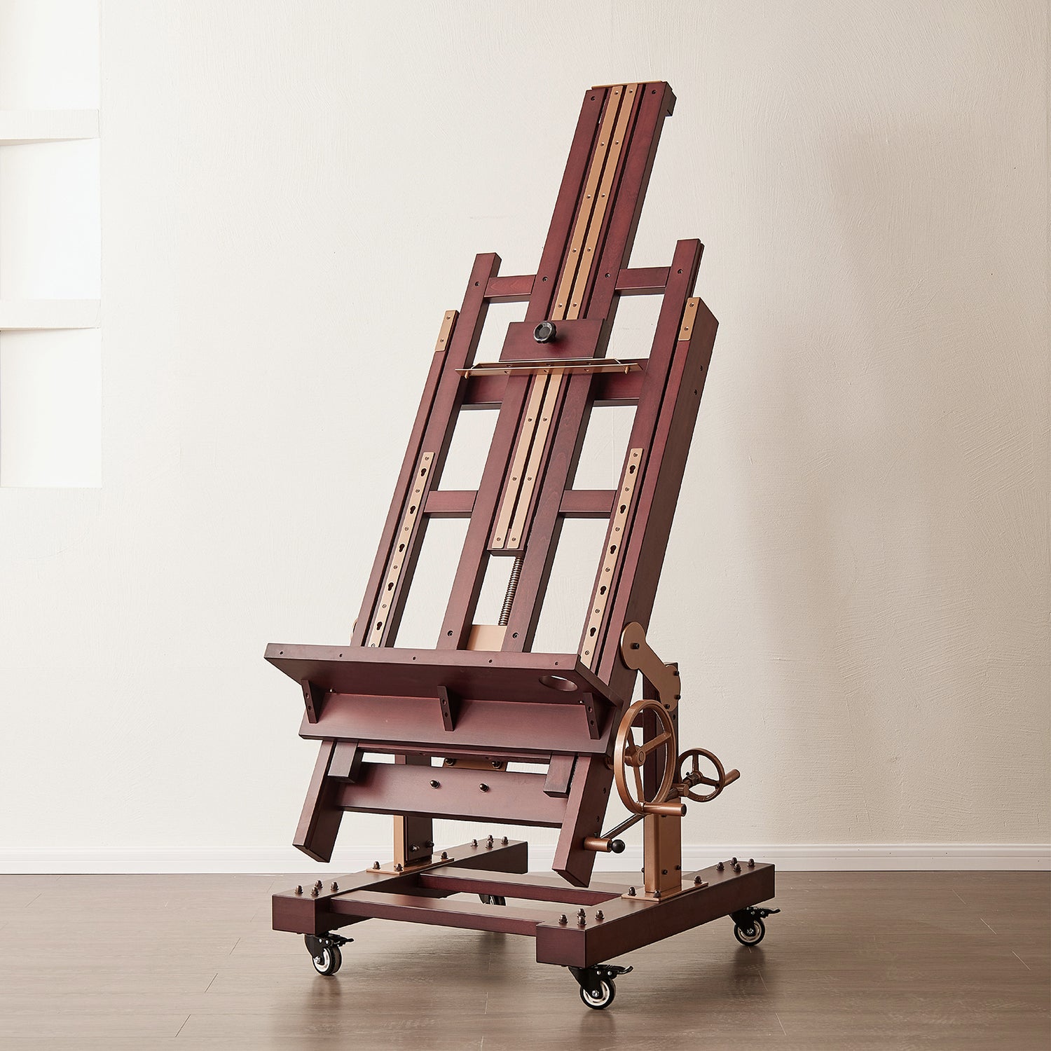 MEEDEN Pro Semi-Automatic Easel DHJ-5 | Flat & Standing Modes