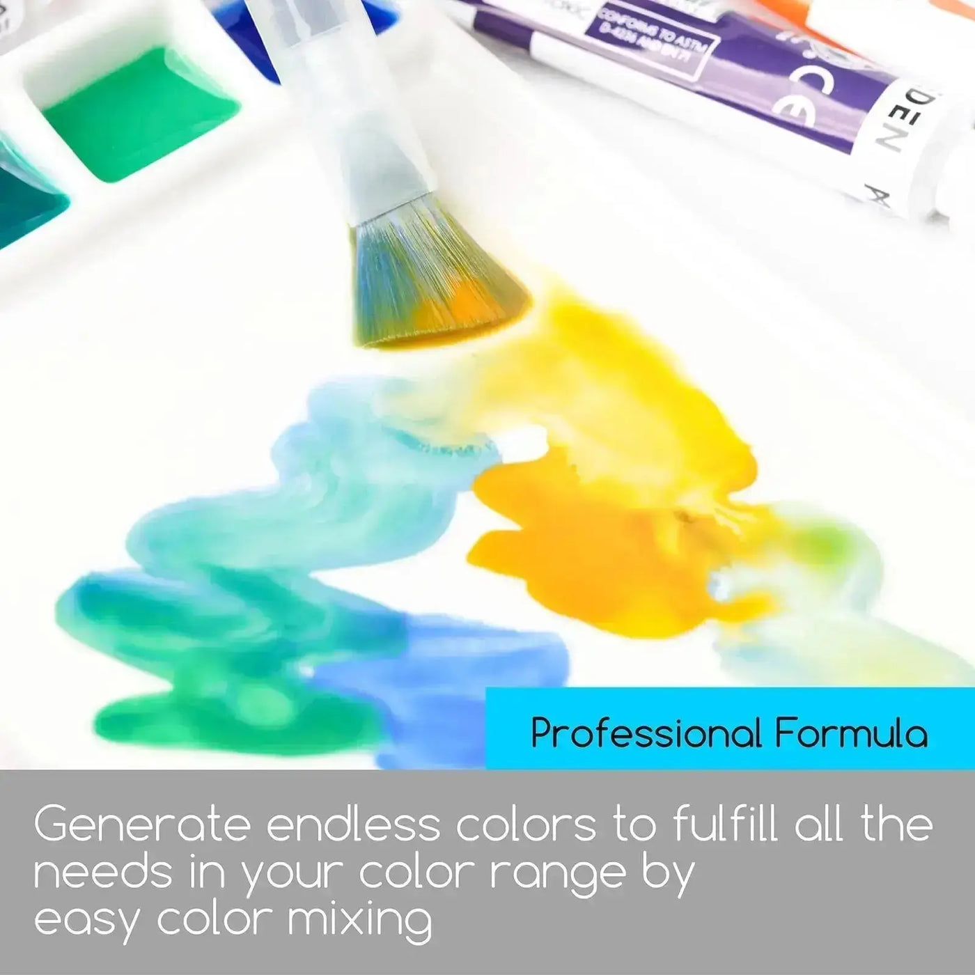 MEEDEN Watercolour Paint Set, 24x12 ml - MEEDEN ART