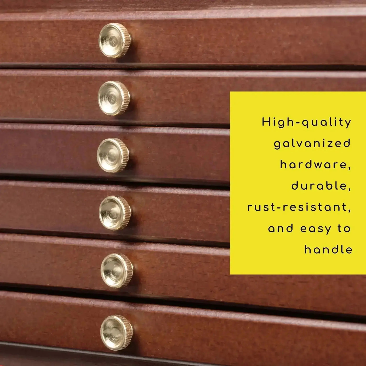 MEEDEN Multi-drawer Wood Artist Supply Storage Box, — MEEDEN ART