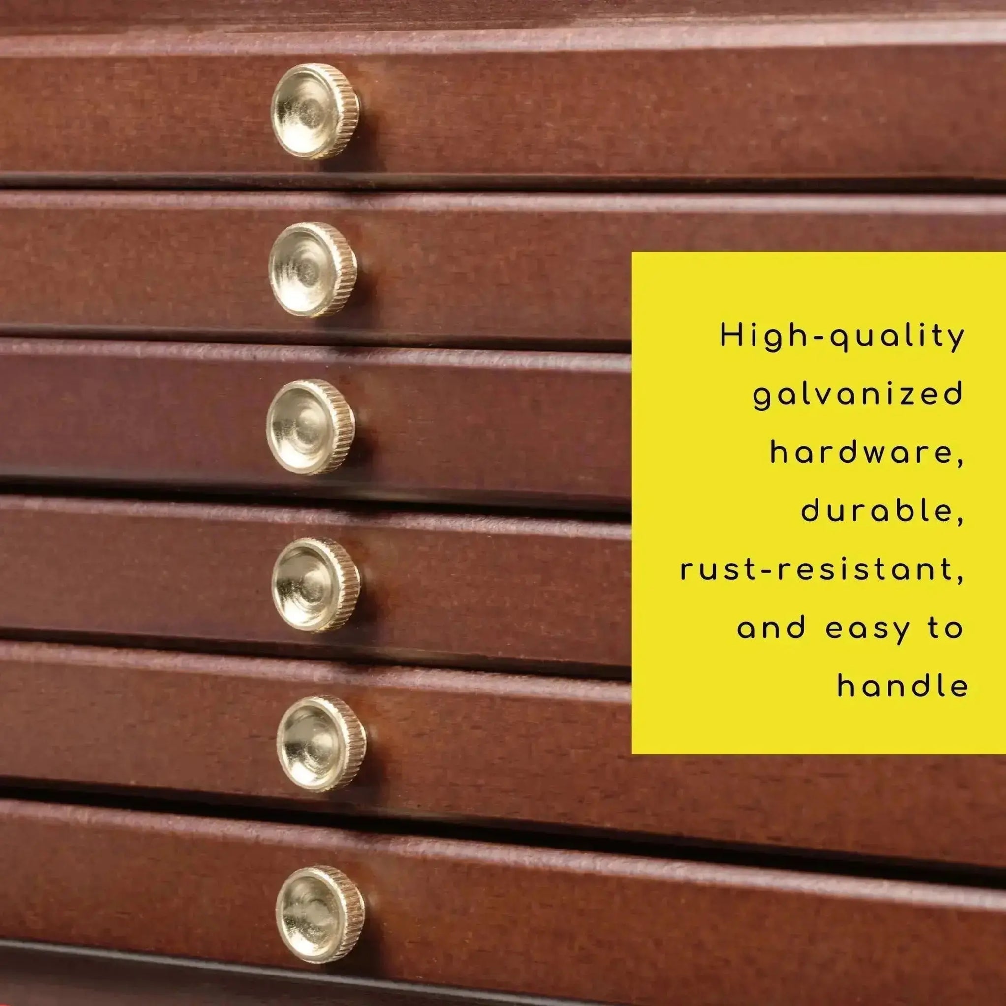MEEDEN Multi-drawer Wood Artist Supply Storage Box, — MEEDEN ART