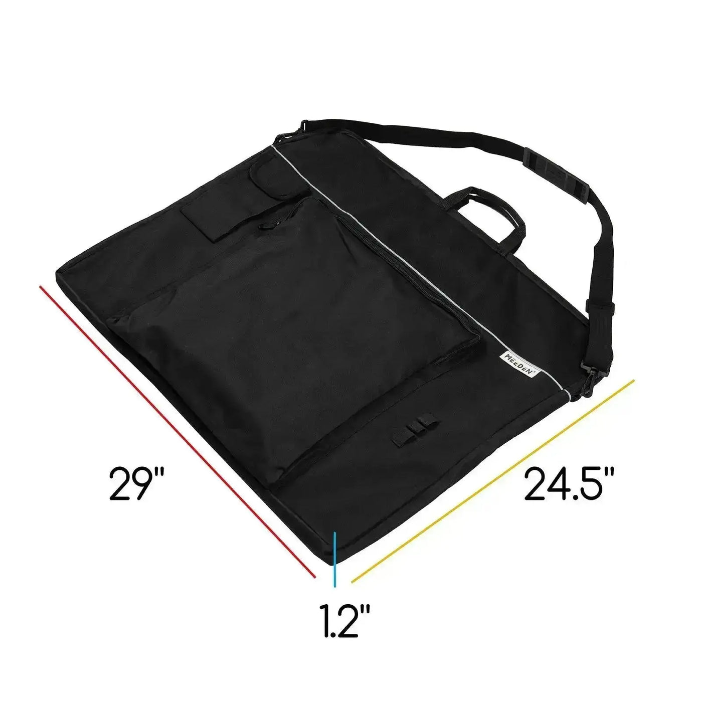 MEEDEN Art Portfolio Case with 6 Pockets, 24" x 29" - MEEDEN ART