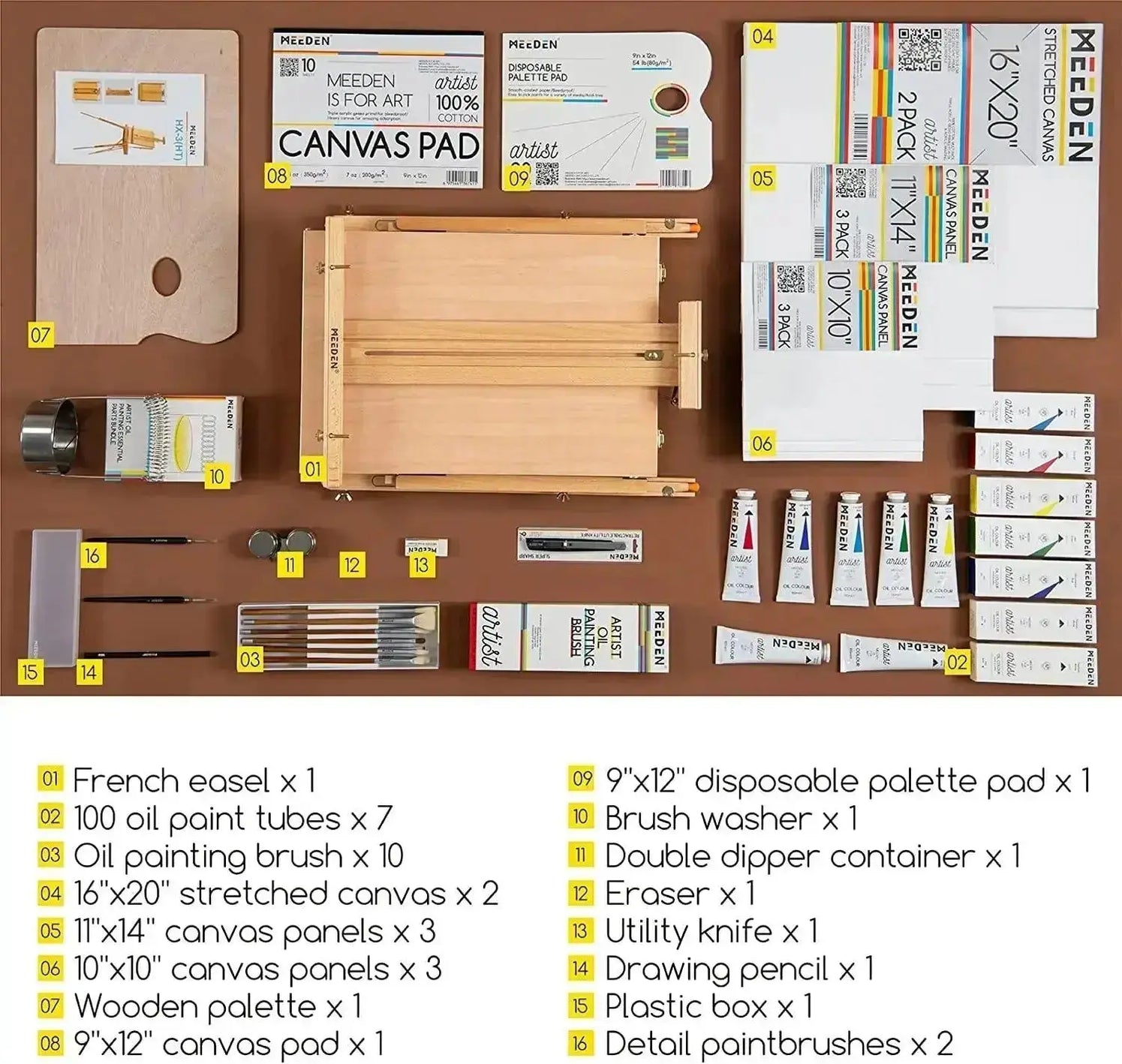 Oil Painting Sets For All Levels Artists-MEEDN Art Supplies — MEEDEN ART