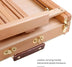 MEEDEN Studio Sketchbox Table Easel with Metal Lined
