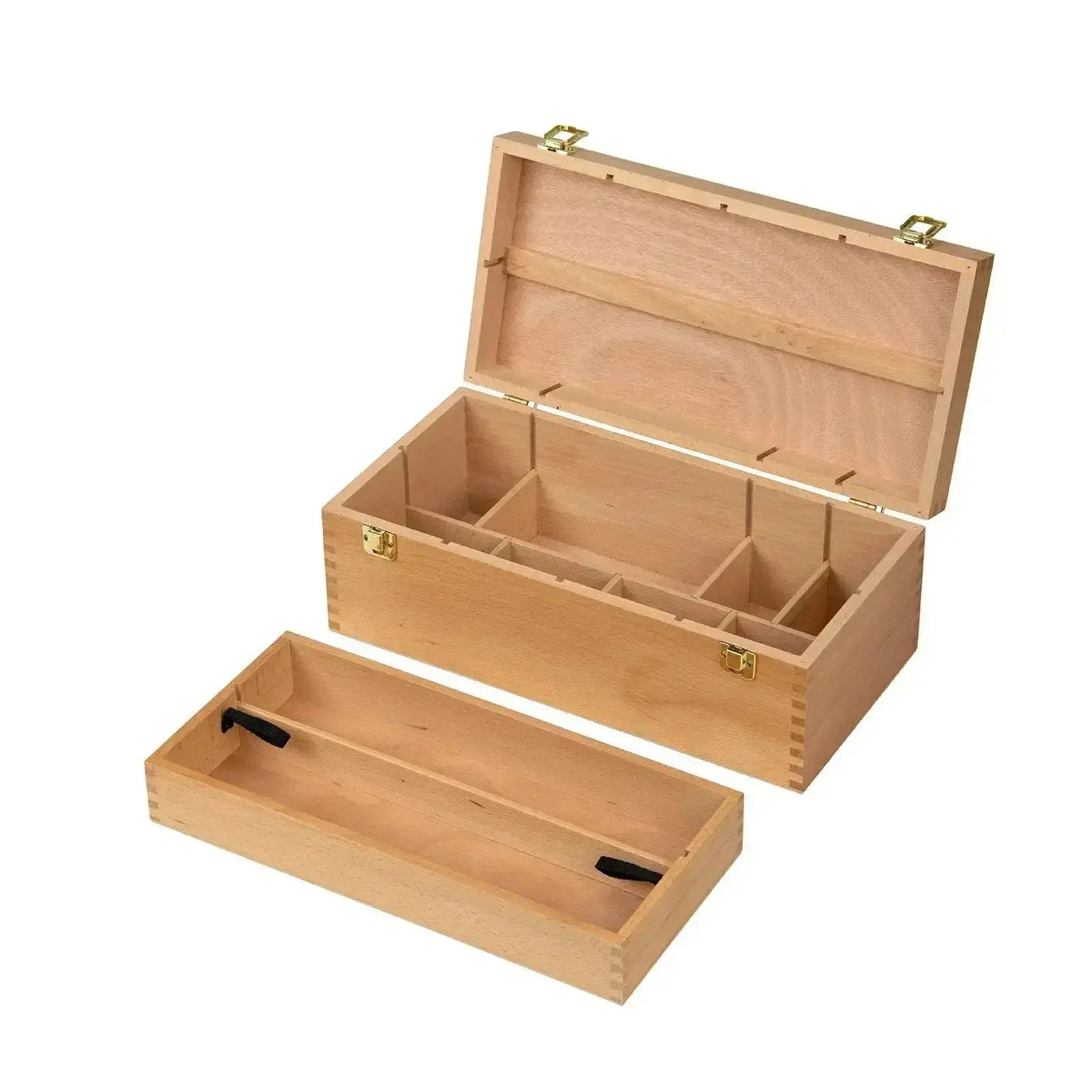 MEEDEN Large Multi-Function Solid Beech Storage Box - MEEDEN ART