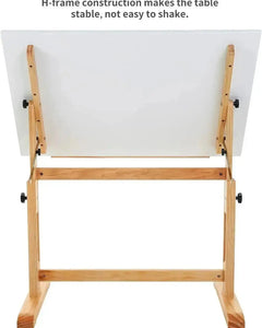 MEEDEN White Board Drafting Table and Stool Set - MEEDEN ART