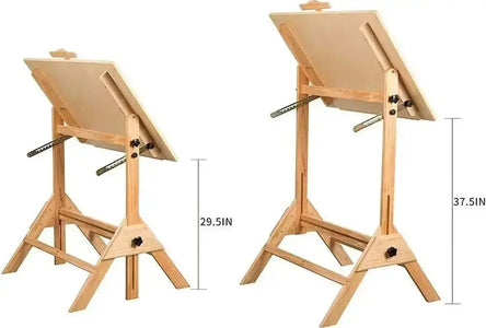 MEEDEN Wooden Drafting Table & Stool Set-XSZ-2 - MEEDEN ART
