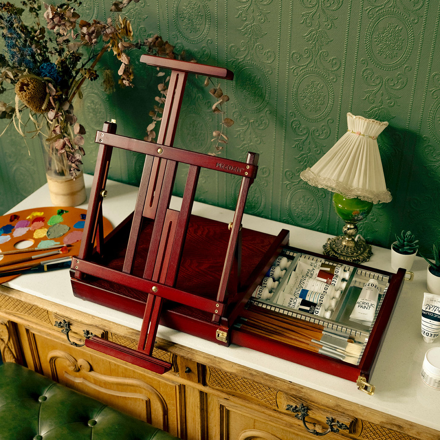 MEEDEN Studio Sketchbox Table Easel with Metal Lined Drawer - MEEDEN ART