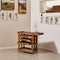 MEEDEN Deluxe Artist Supplies Storage Cart, 5-Tier Taboret-Walnut-W13H