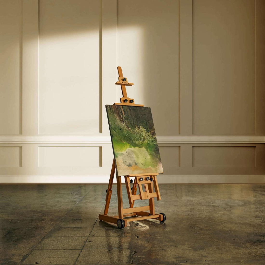 MEEDEN Versatile Studio H-Frame Artist Easel - Adjustable & Mobile