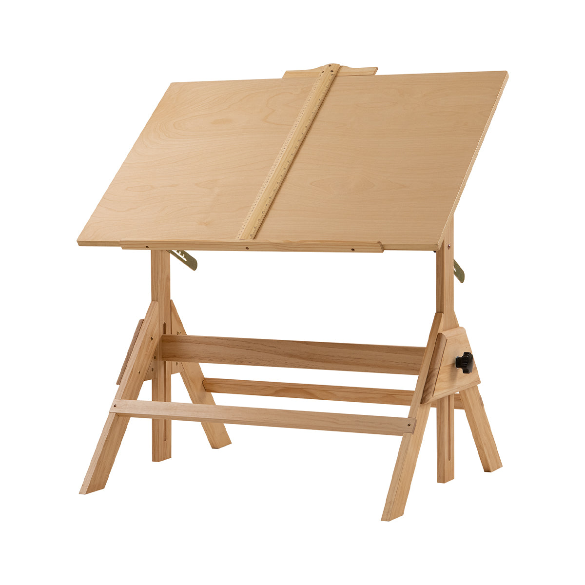 MEEDEN Solid Wood Drafting Table, Artist Drawing Desk